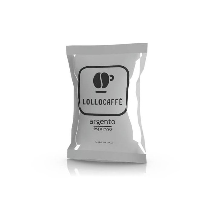 100 Capsule Lollo Caffe Argento | compatibili Nespresso